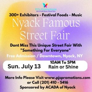 Nyack Street Fair - Explore Rockland