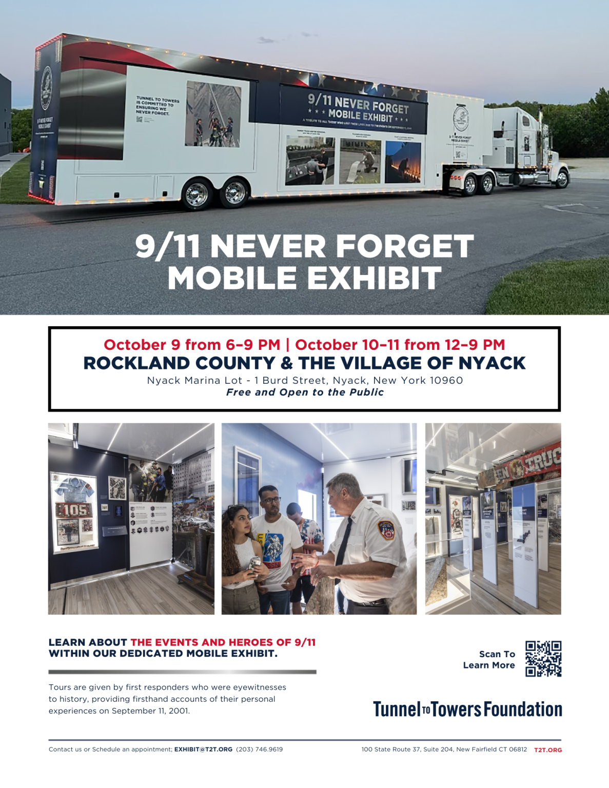9/11 NEVER FORGET MOBILE EXHIBIT COMES TO NYACK - Explore Rockland
